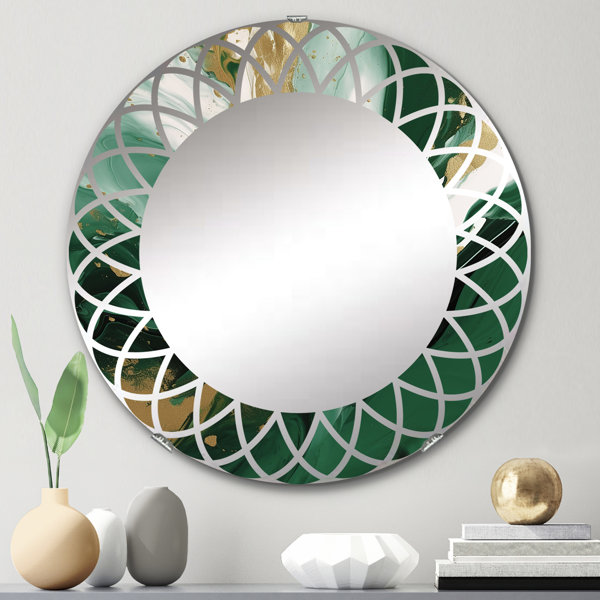Bless international Malounta Circle Mirror - Wayfair Canada